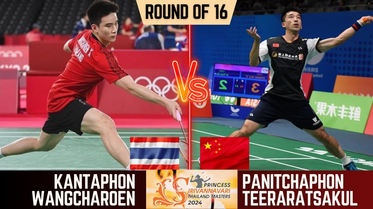 Kantaphon WANGCHAROEN (THA) vs ZHU Xuan Chen (CHN)| Thailand Masters ...