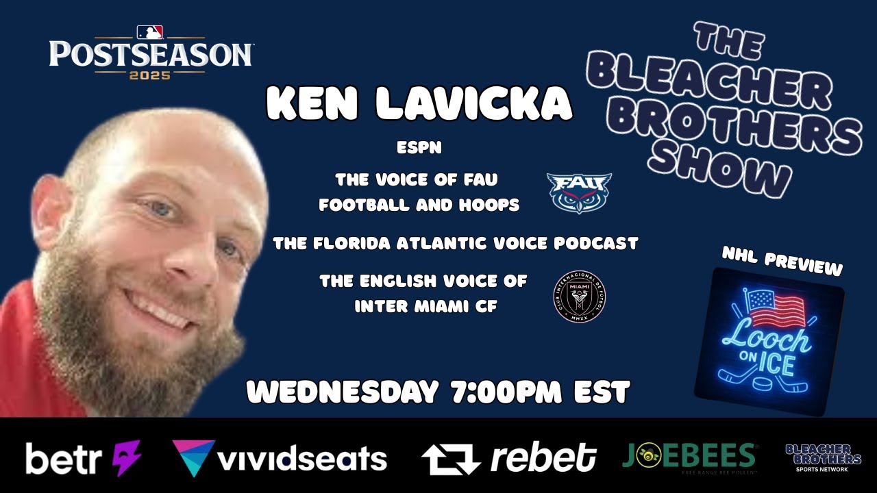 The Bleacher Brothers Show with Ken LaVicka - YouTube