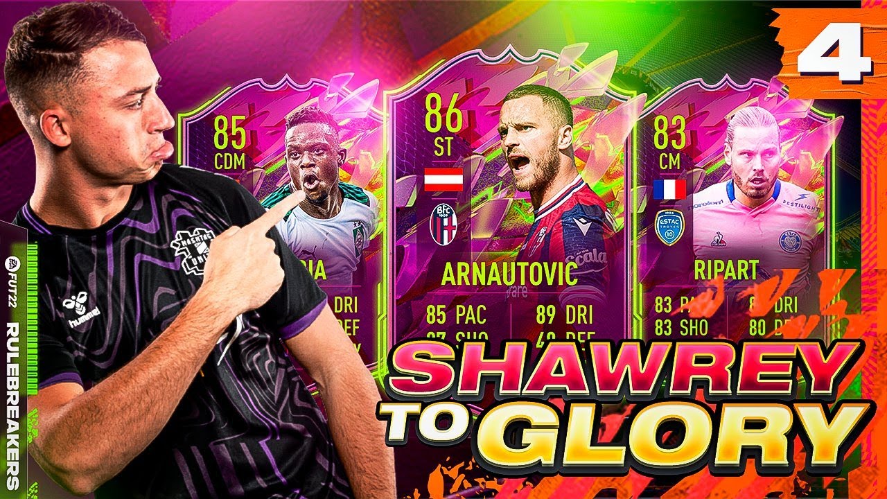 RANK 1 W/OUR NEW 300K RULEBREAKERS SQUAD IN FUT CHAMPS! SHAWREY TO ...