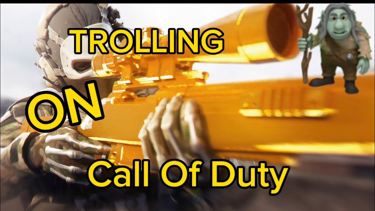 Trolling On CALL OF DUTY* - YouTube