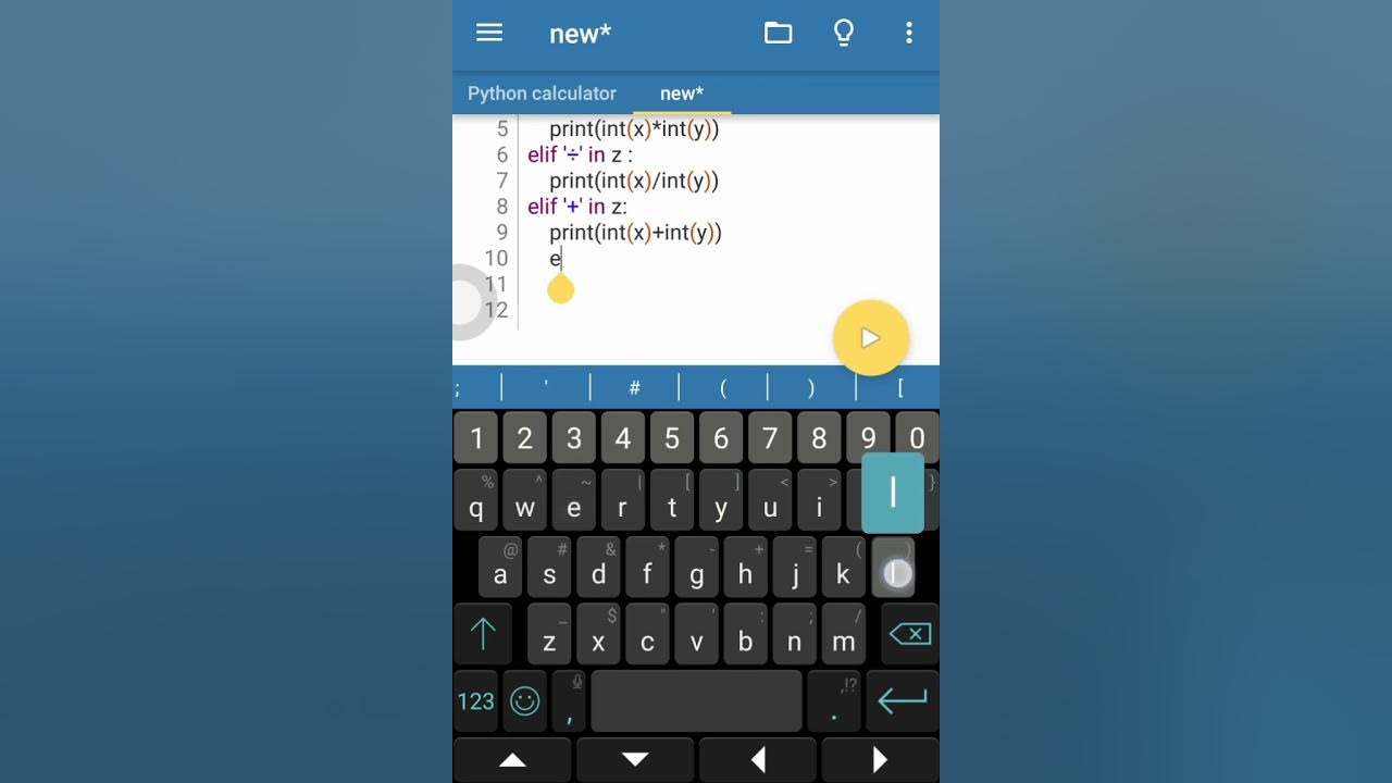 creating a simple calculator in python - YouTube