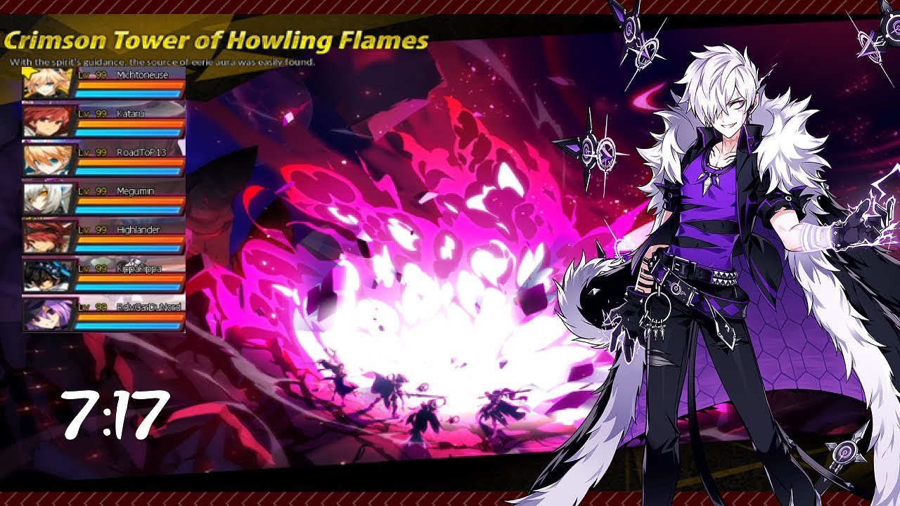 [Elsword EU] Doom Bringer Tower of Howling Crimson Flames (7:17) - YouTube