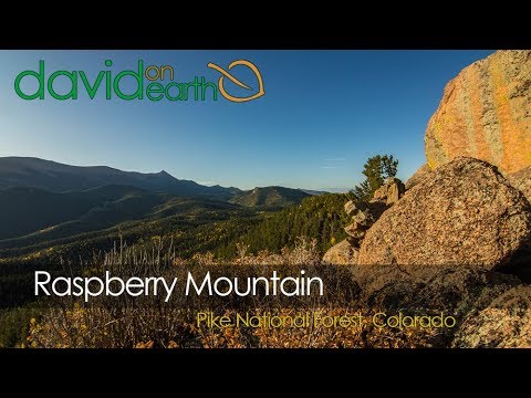 Colorado Springs Hiking Trails - Raspberry Mountain - YouTube