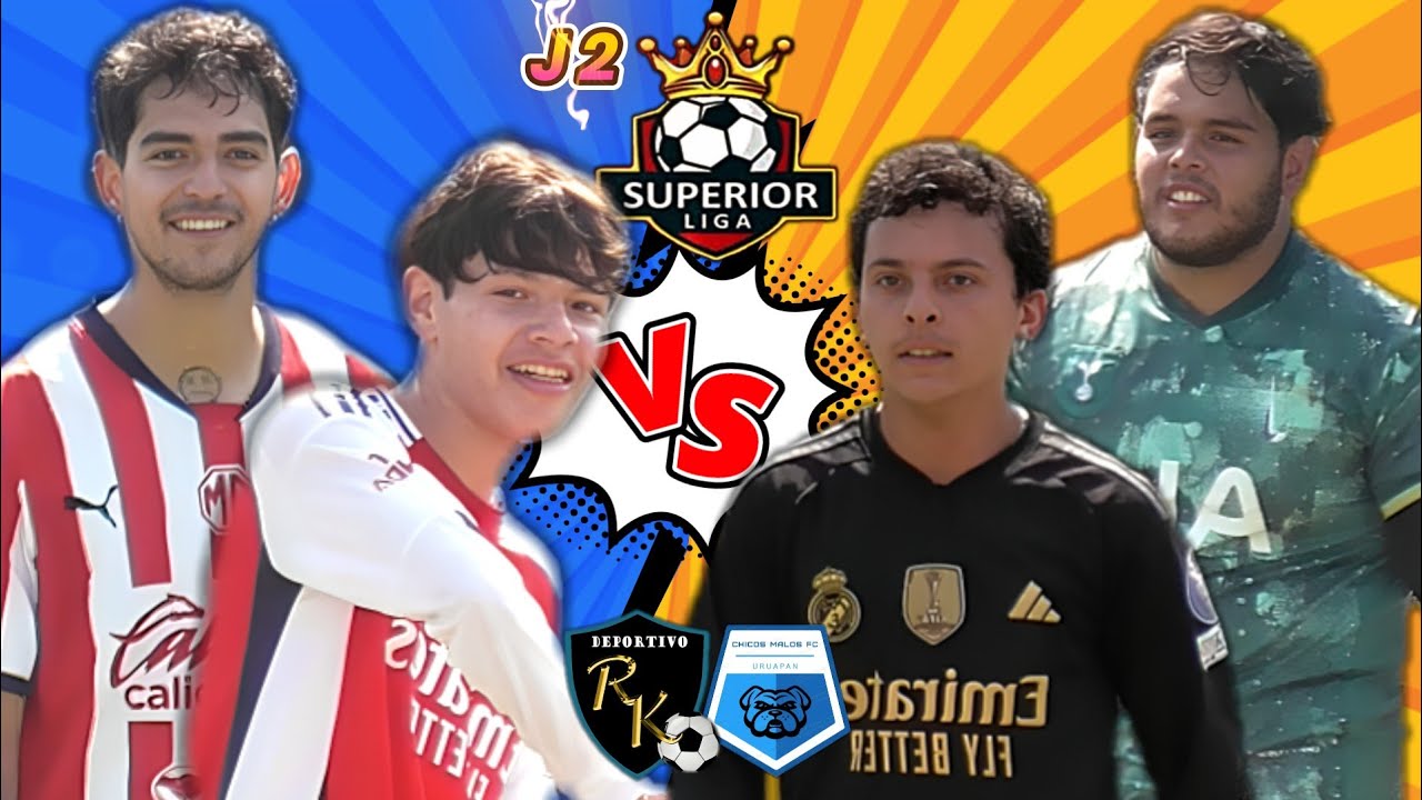 HAT-TRICK Y DOBLETE//DEPORTIVO RK VS CHICOS MALOS FC. LIGA SUPERIOR ...