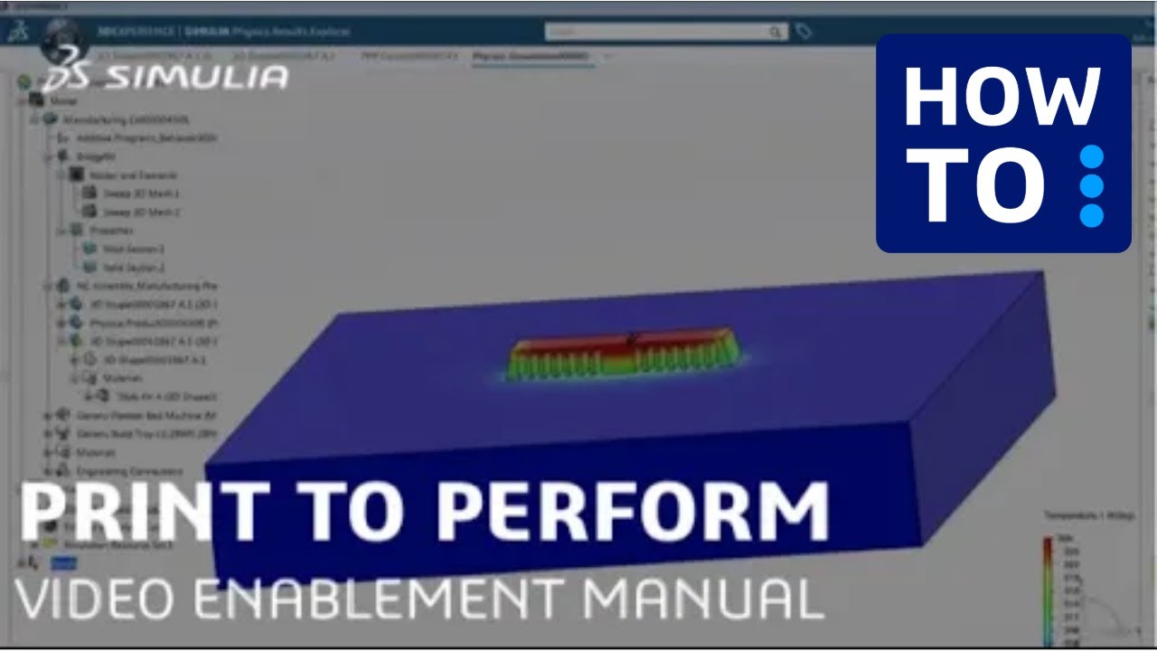 Powder Bed Fusion | Additive Manufacturing Simulation | 3DEXPERIENCE ...