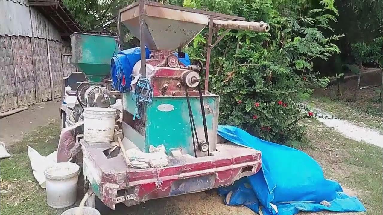 Selep padi keliling Giling gabah jalan Mobil gilingan selep@kang pri@ - YouTube