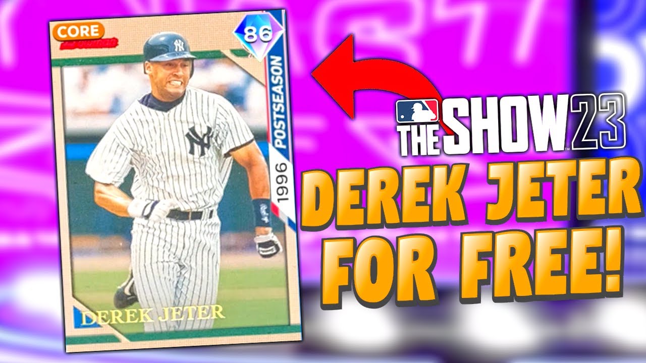 HOW TO GET A FREE DIAMOND DEREK JETER in MLB The Show 23 - YouTube
