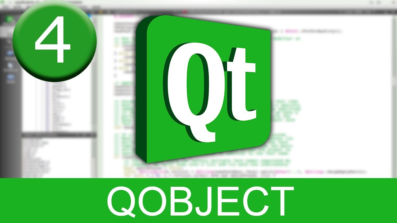 Tutorial Qt Creator - QObject - YouTube