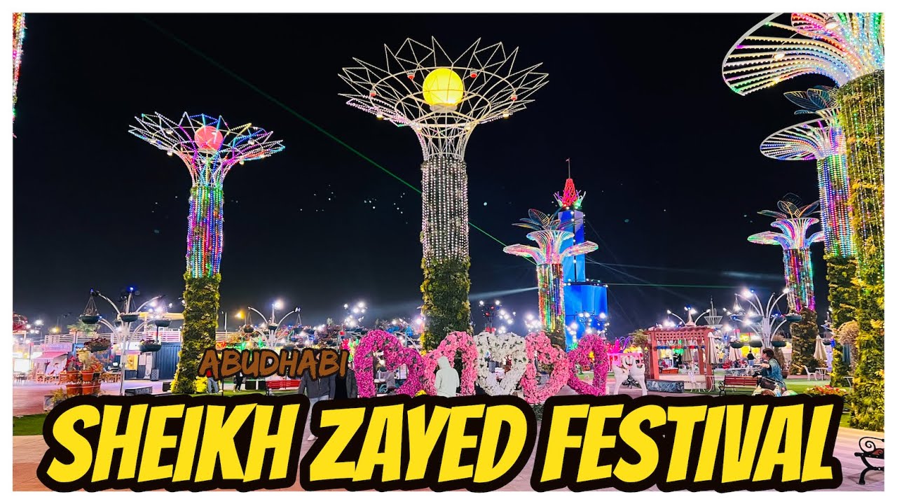 Sheikh Zayed Festival 2022- 2023 | Fireworks | Zayed Festival ...