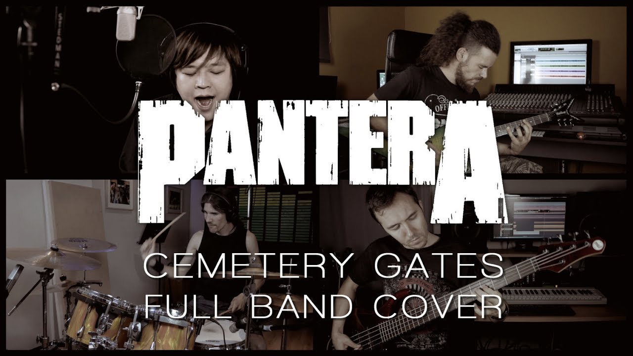 Pantera - Cemetery Gates (Full band cover) - YouTube