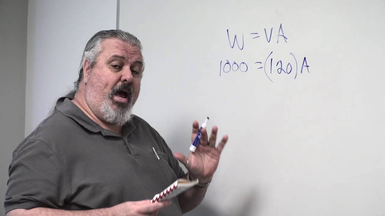 Power Formula: W=VA - YouTube