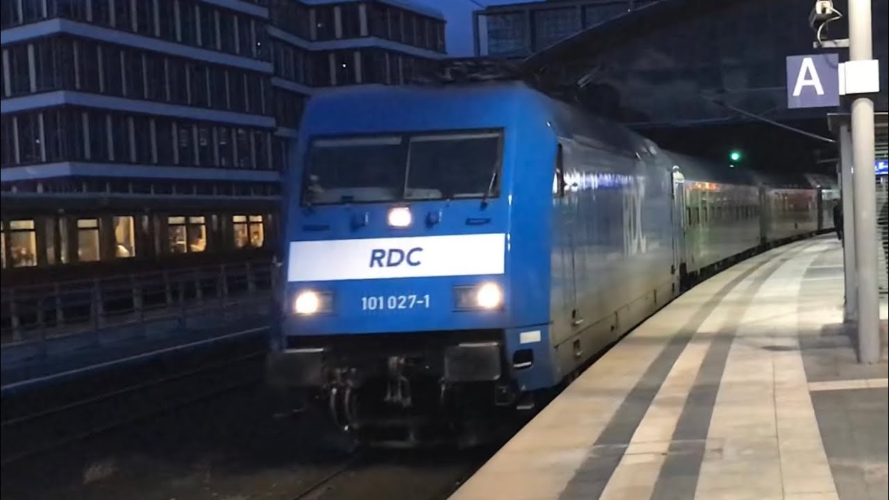 Ausfahrt RDC 101 027-1 als EN 13402 ️ Stockholm Central mit ...