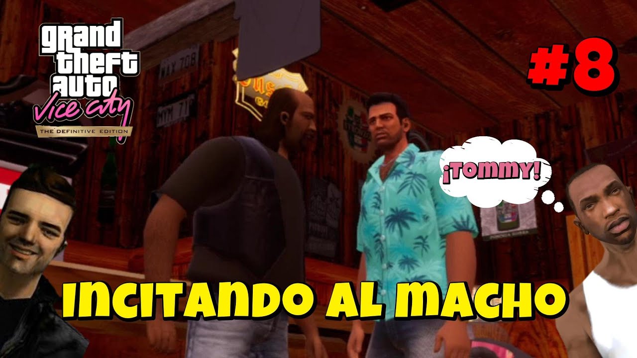 Misión Incitando al macho - GTA VC The Definitive Edition - Prueba #8 ...
