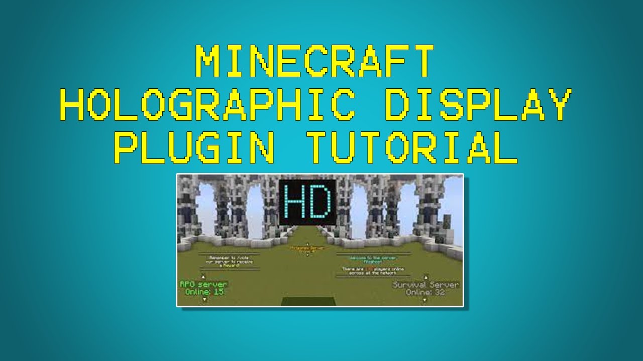 HOW TO DOWNLOAD HOLOGRAPHIC DISPLAY PLUGIN AND HOW TO USE IT - YouTube