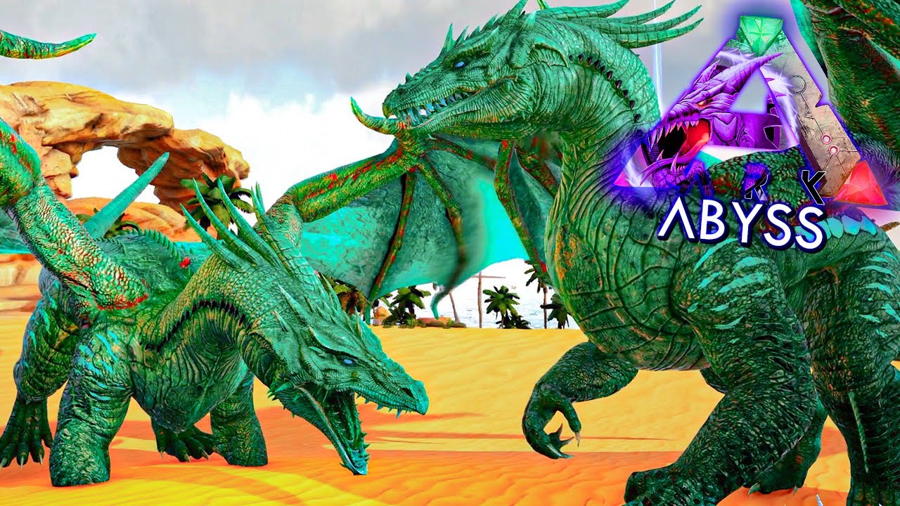 ARK ABYSS #18 - O Dragão Mais PODEROSO do Abyss! (por enquanto) - YouTube