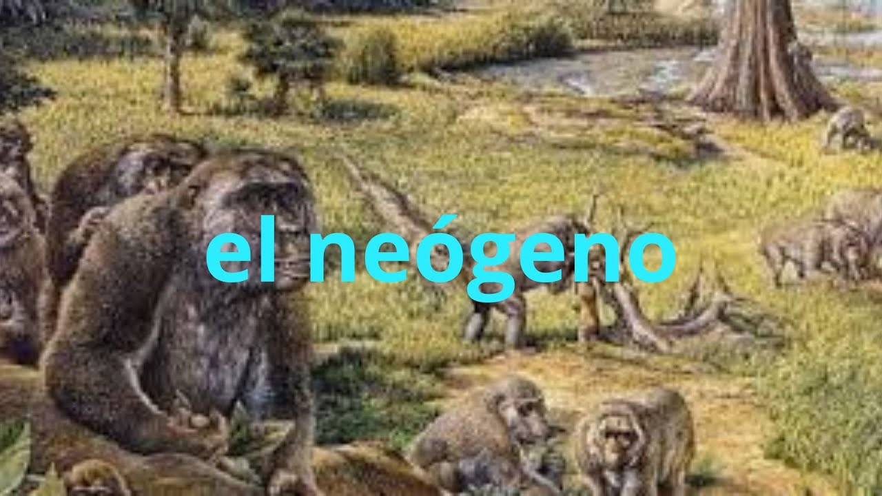 el eón fanerozoico, la era cenozoica; parte 2, el período neógeno - YouTube