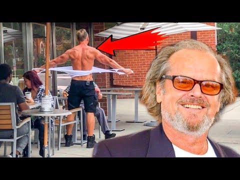 Jack Nicholson Anger Management Prank - YouTube