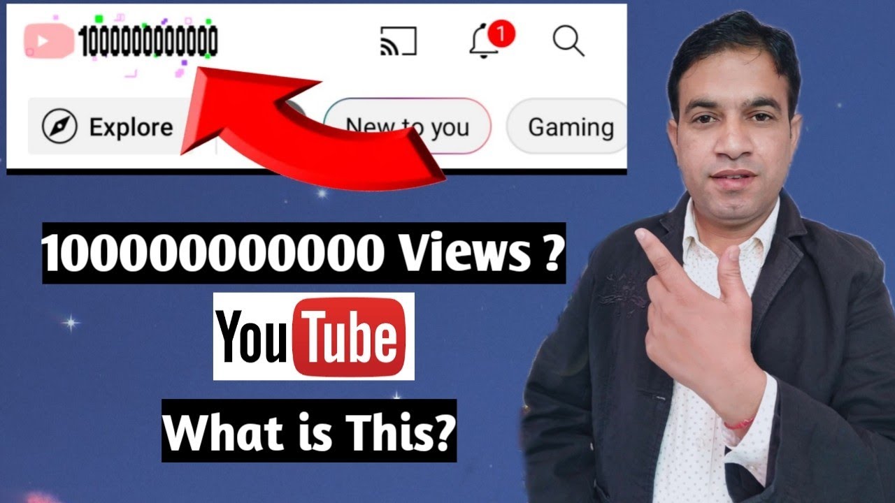 1000000000000 Views Completed YouTube ?😳 What is 1000000000000 ? - YouTube