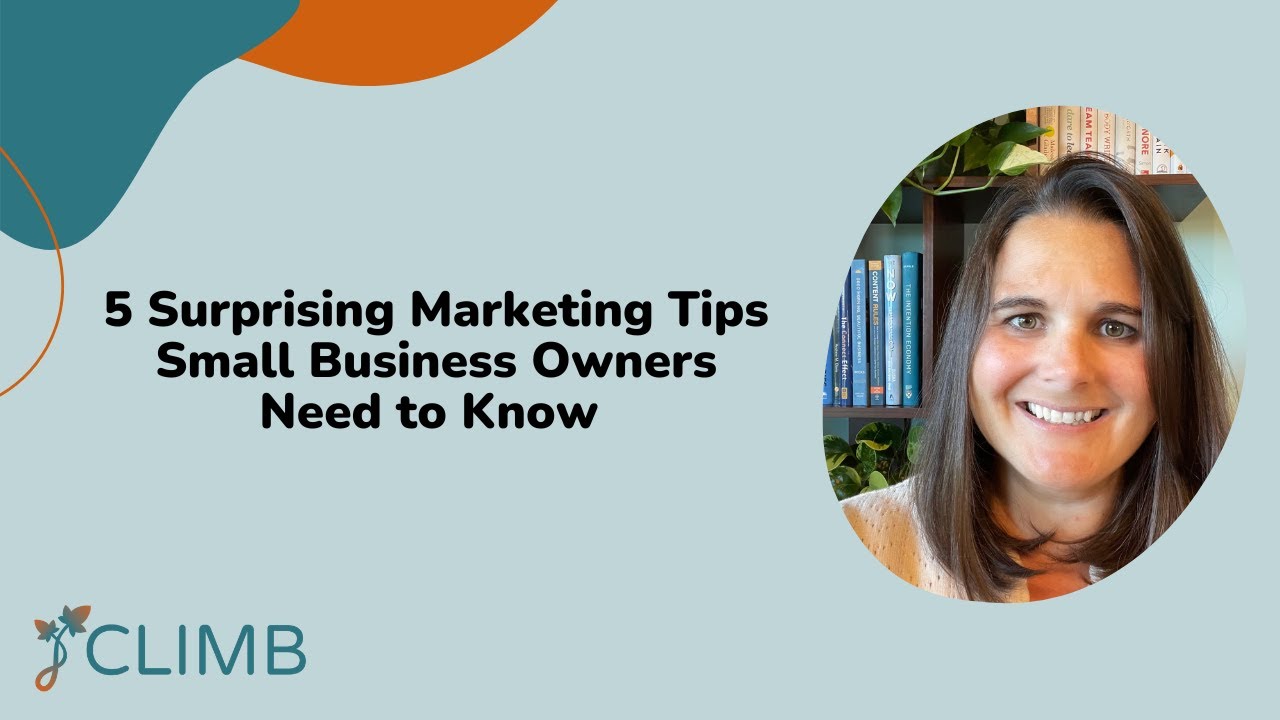 5 Surprising Marketing Tips Small Business Owners Need to Know - YouTube