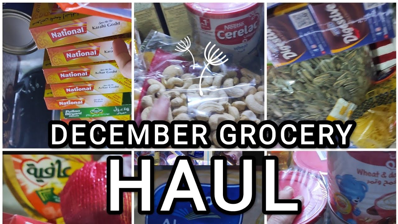 December Grocery haul | @luluhypermarkets | egaila| Kuwait | # ...