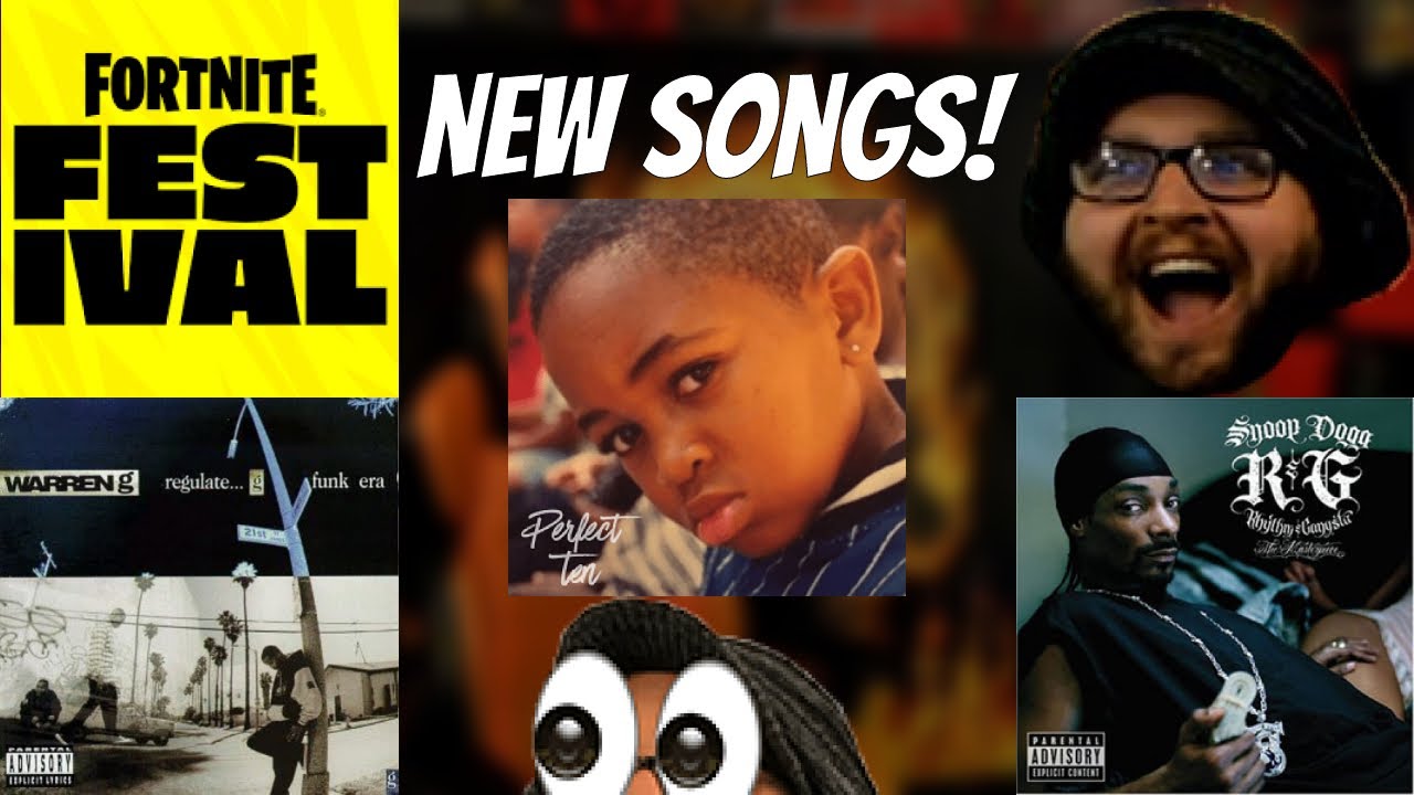 New Fortnite Festival Songs! (Mustard, Snoop Dogg, and more!) - YouTube