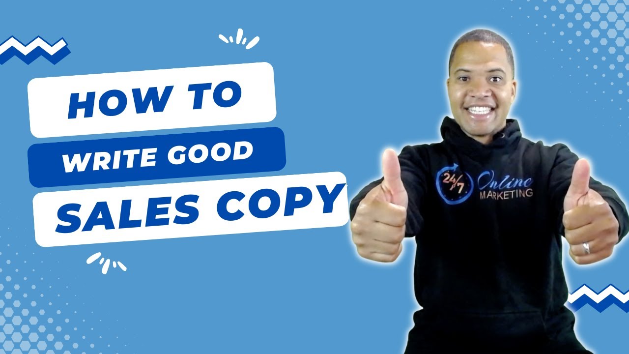 How To Write Good Sales Copy To Get Engaged Readers and Viewers - YouTube