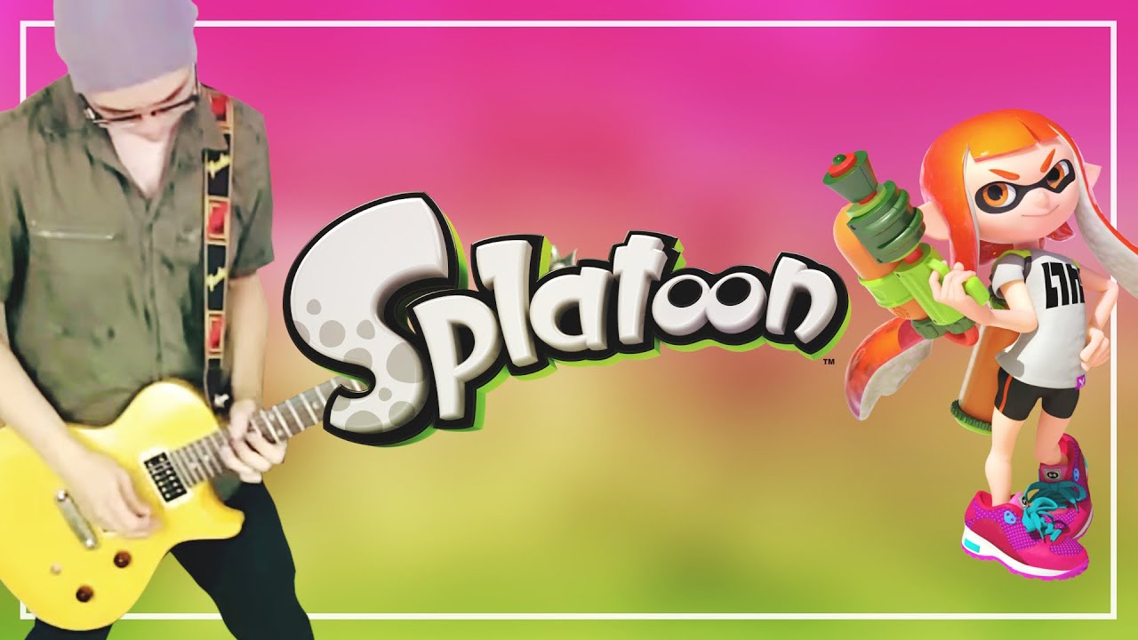 Splattack! – Splatoon GUITAR COVER - YouTube