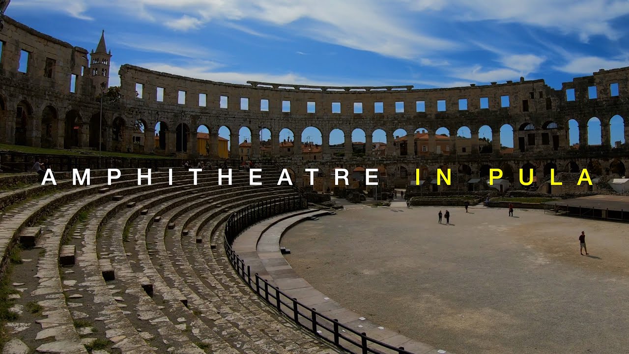 Amphitheatre in Pula - Croatia 4K - YouTube