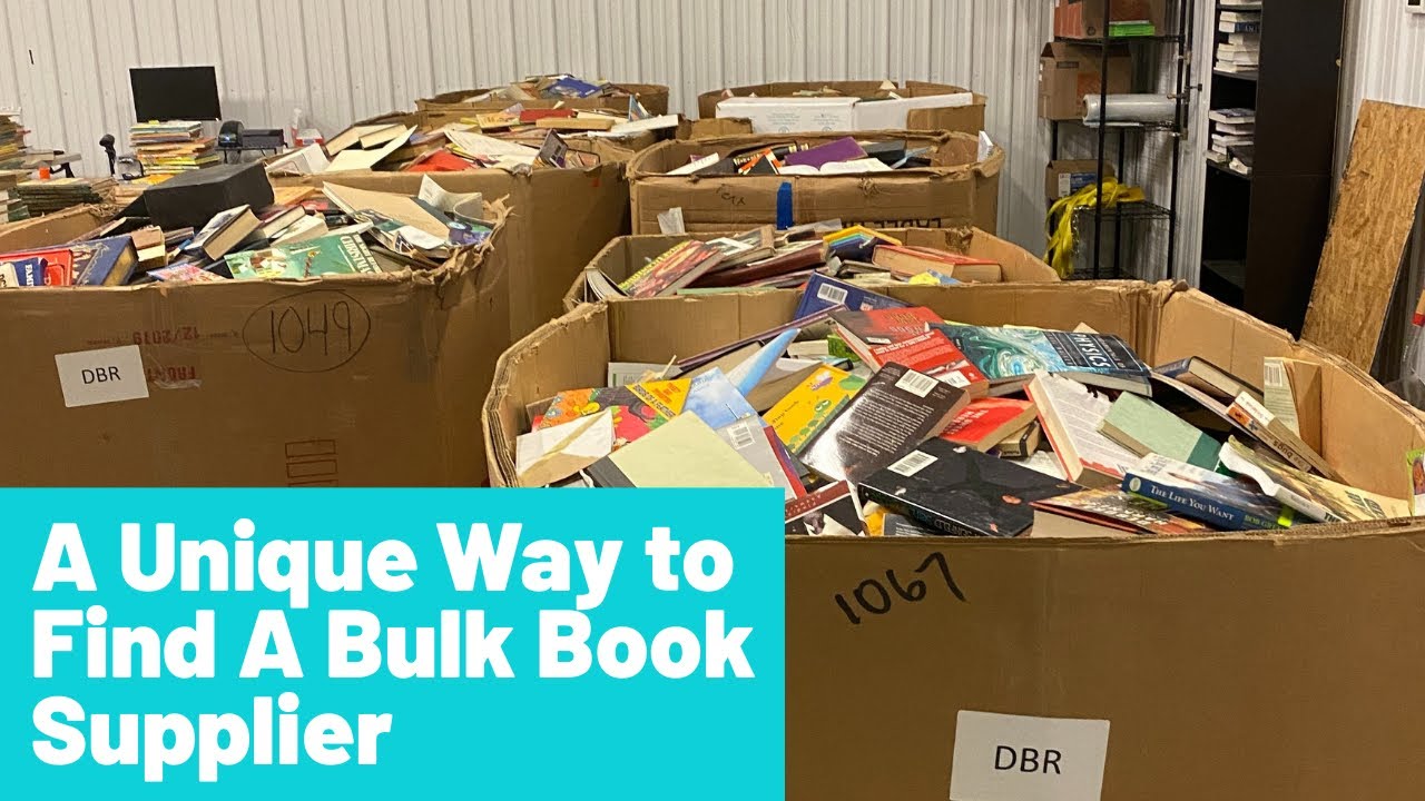 Revealed: A Unique Way to Find A Bulk Book Supplier for Amazon FBA ...
