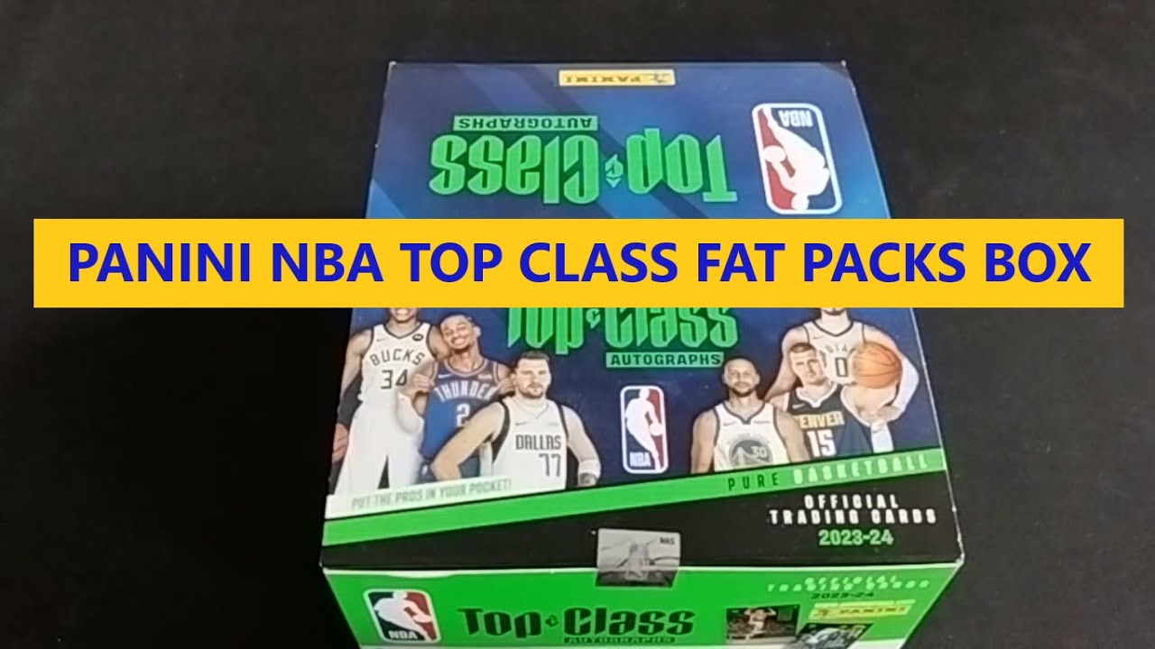2024 PANINI TOP CLASS NBA FAT PACK BOX - BASKETBALOVÁ PECKA Z EVROPY 🏀🔥 ...