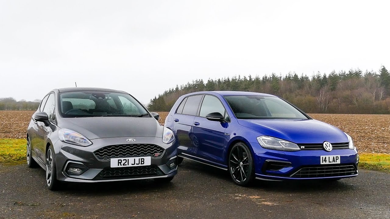 Hot Hatch Head2Head #4: Golf R vs REVO Tuned Fiesta ST - YouTube
