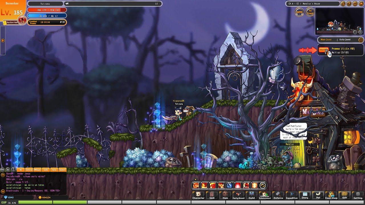 New MMORPG WonderKing Online, a maplestory like game 2D side-scrolling ...