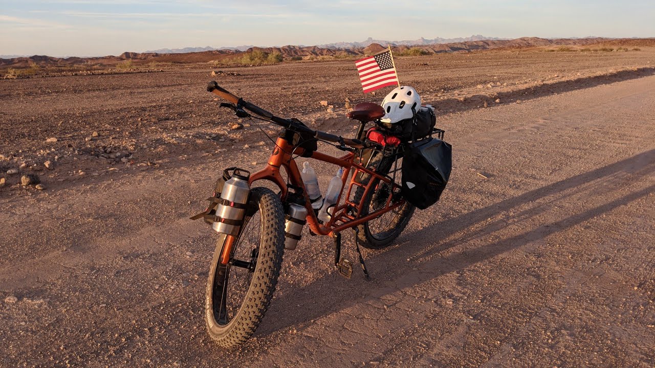 Solo Fat Bikepacking Sonoran Desert Overnight - YouTube