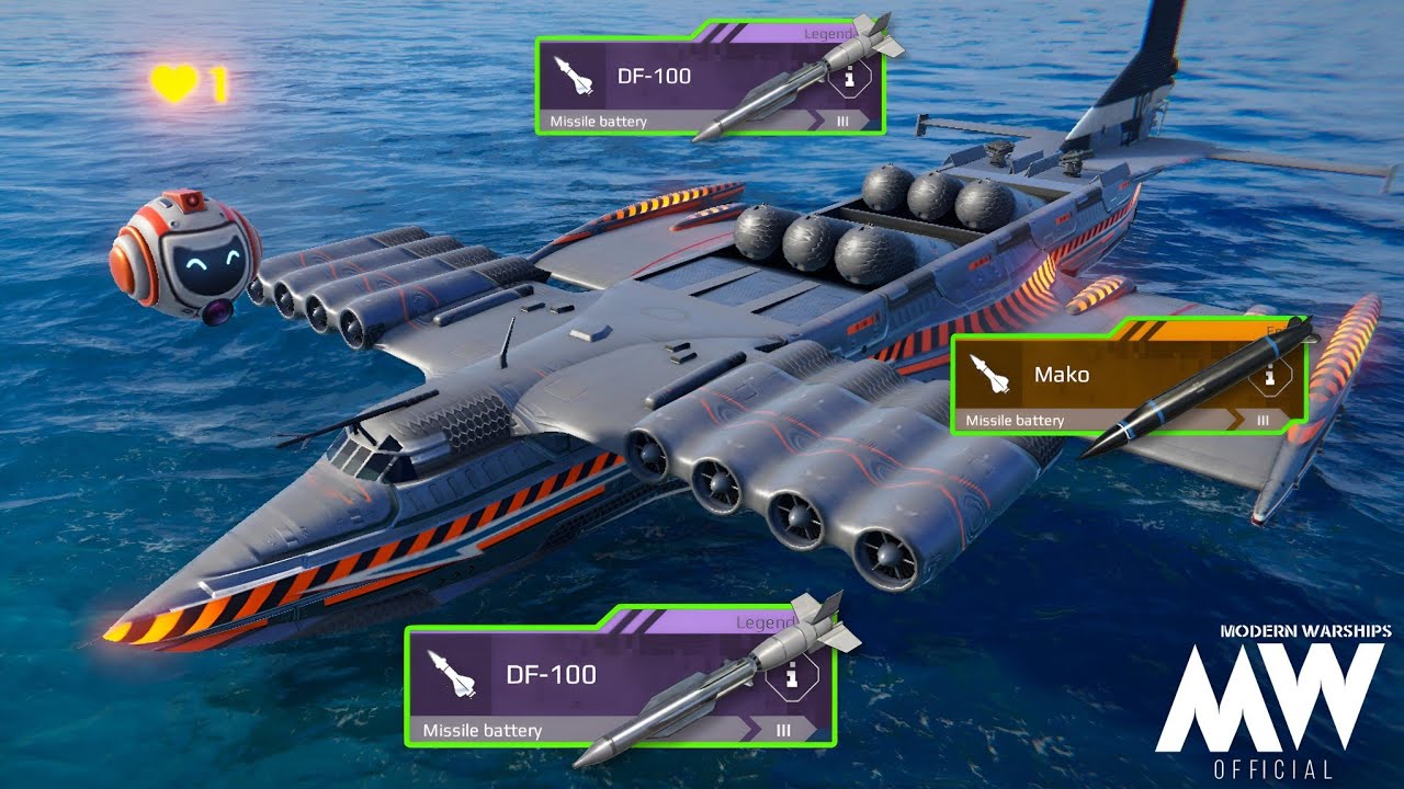 RF Burevestnik Project 905 - DF-100 & Mako Insane Missile Combo🔥 ...