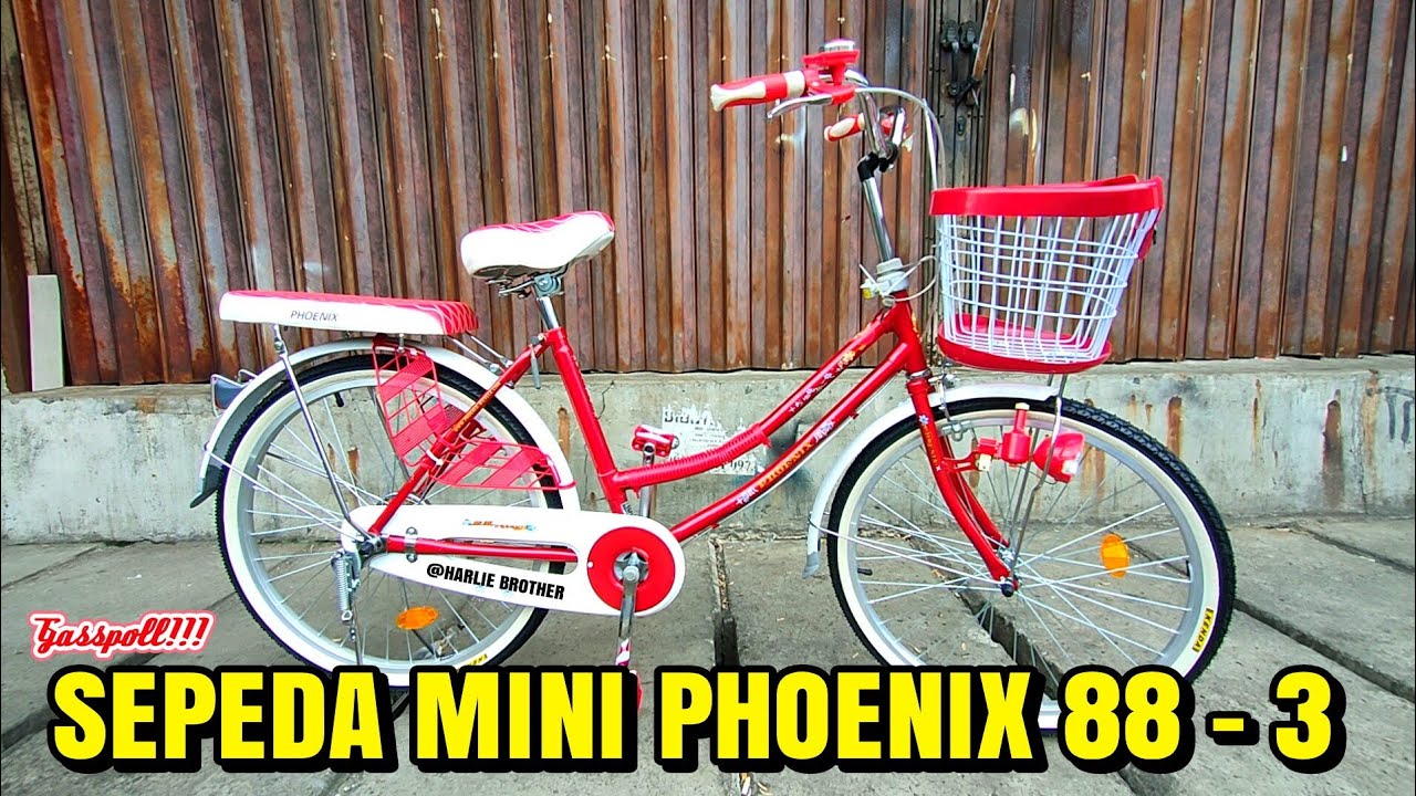 Sepeda Mini PHOENIX 88-3 Olahraga Bisa Ngeceng Bisa Jualan Bisa Semua ...