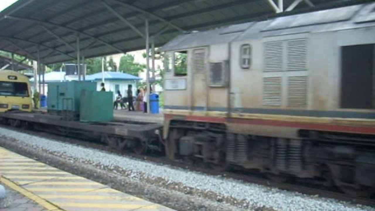KTM [KOMUTER] CLASS 23 23108 HORMAT WITH EMU 43 HYBRID AT KM 384.50 ...