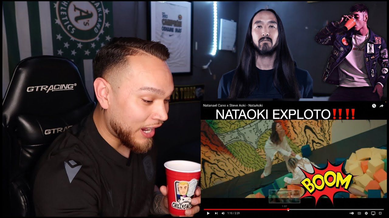 Natanael Cano x Steve Aoki - NataAoki REACCION - YouTube