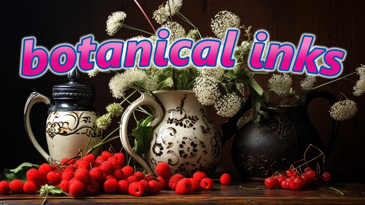botanical inks - YouTube