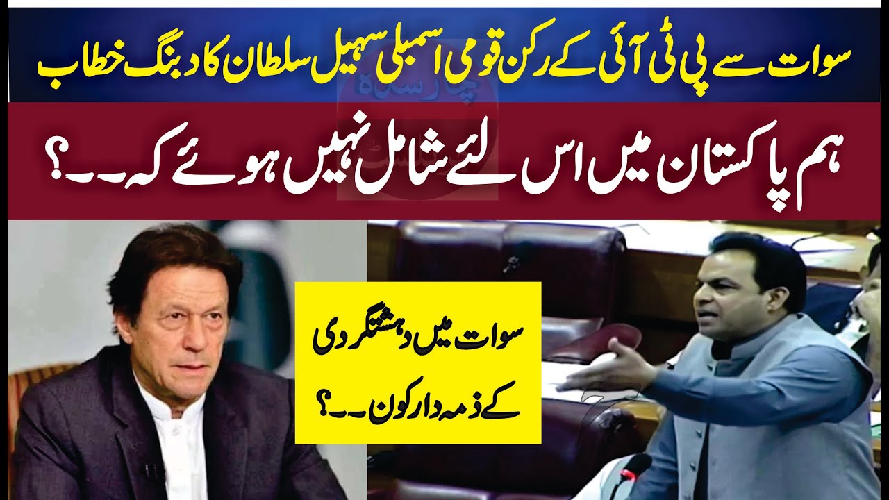 PTI Sohail Sultan Sensational & Historic Speech In National Assembly ...