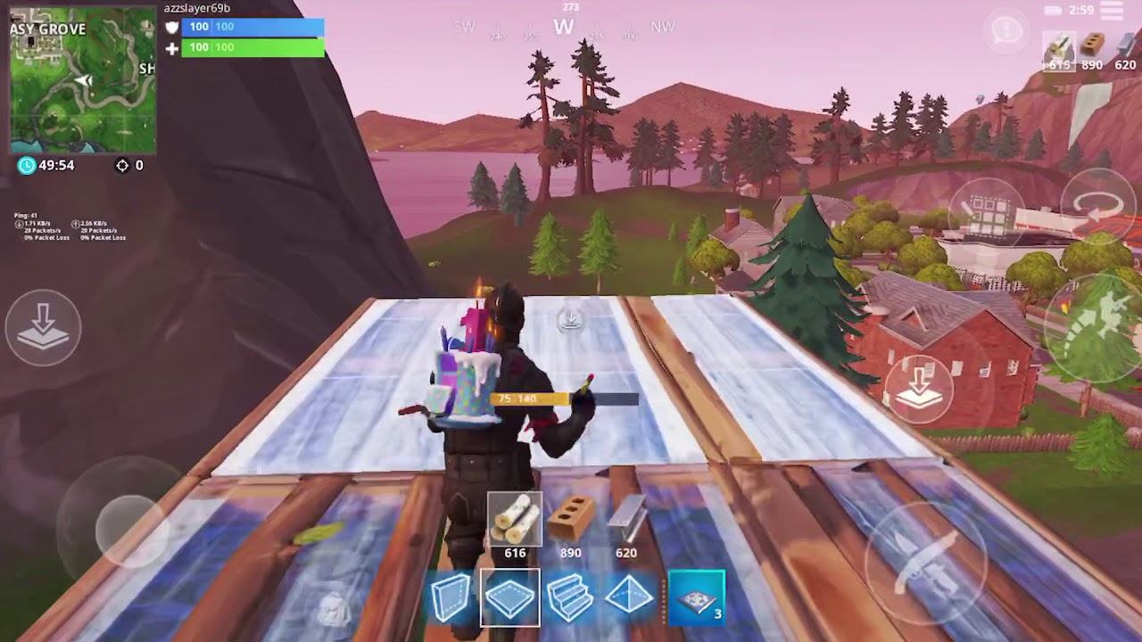 How to jump from a bounce pad onto launch pad method!!!!! - YouTube
