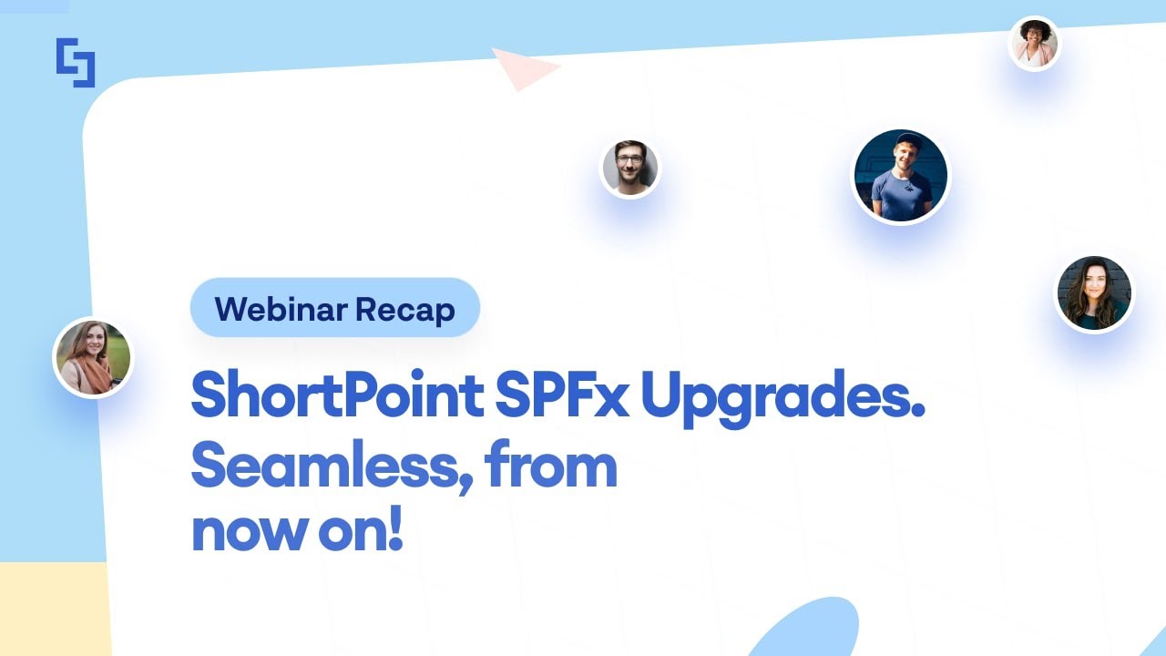 ShortPoint Webinar: ShortPoint SPFx Upgrade. Seamless, from now on ...