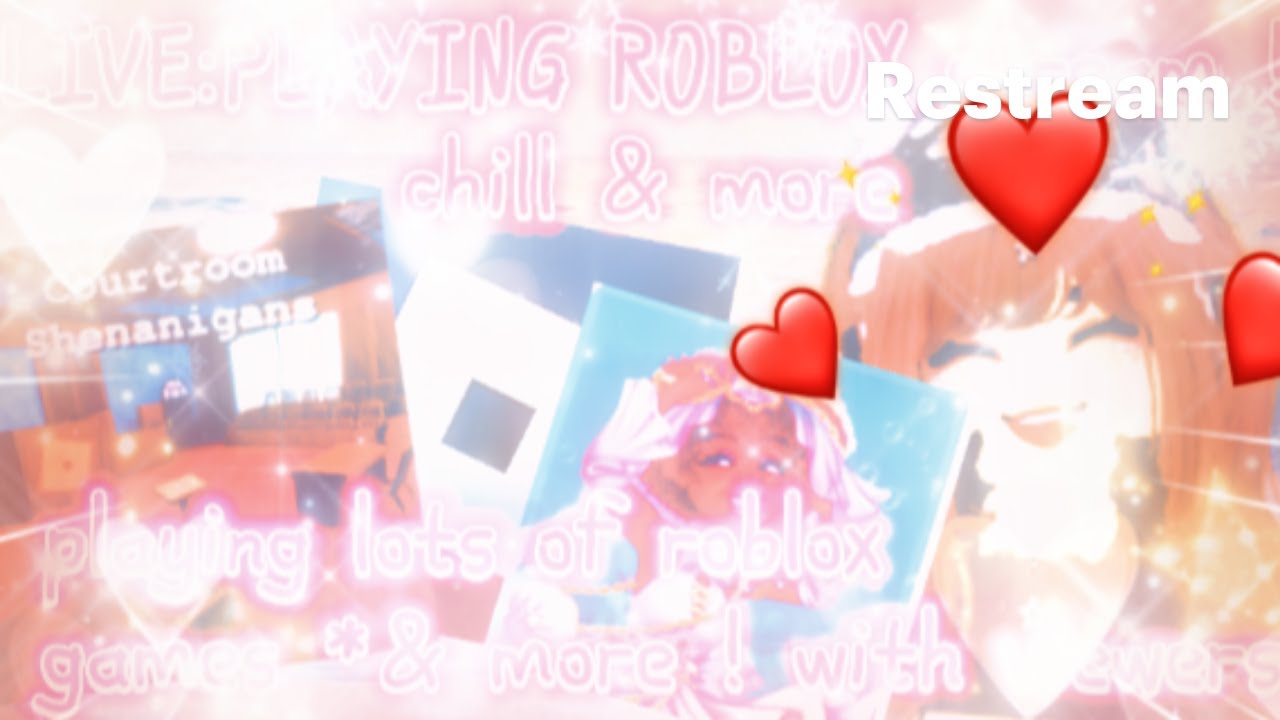 LIVE-ROBLOX STREAM PLAYING LOTS OF GAMES with viewers & more - YouTube
