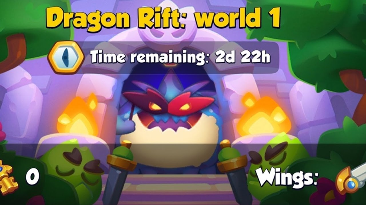 DRAGON RIFT RUSH ROYALE UPDATE - YouTube