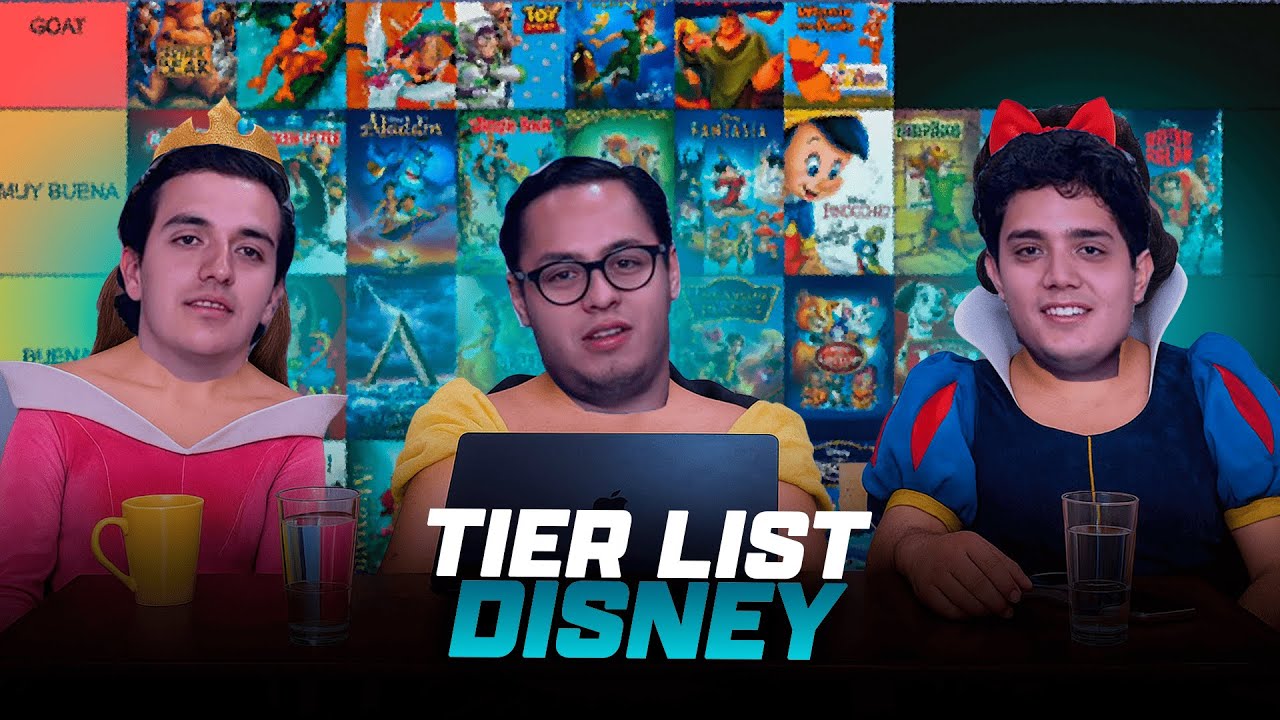 tier list disney - YouTube