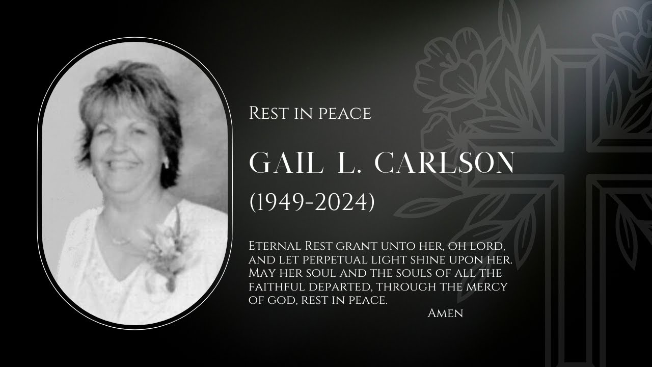 Funeral for Gail Carlson - YouTube