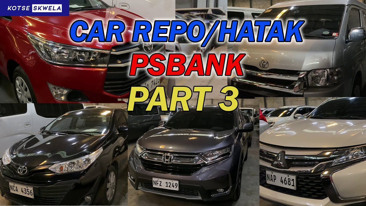 MURA NA CAR REPO/HATAK SA PSBANK PART 3 - YouTube