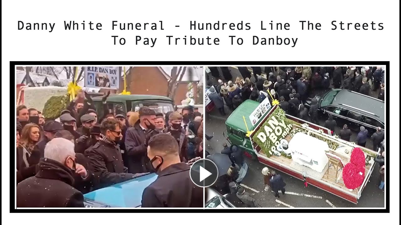 Montague - Danny White Funeral - Hundreds Line The Streets Of Cheshunt ...