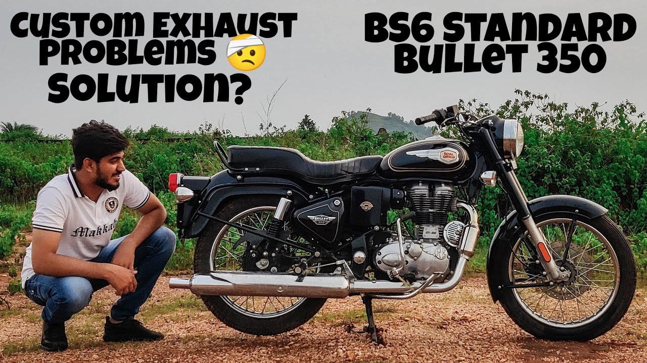 Back to Stock Exhaust! Modified Exhaust PROBLEM in BS6 BULLET 350 ...