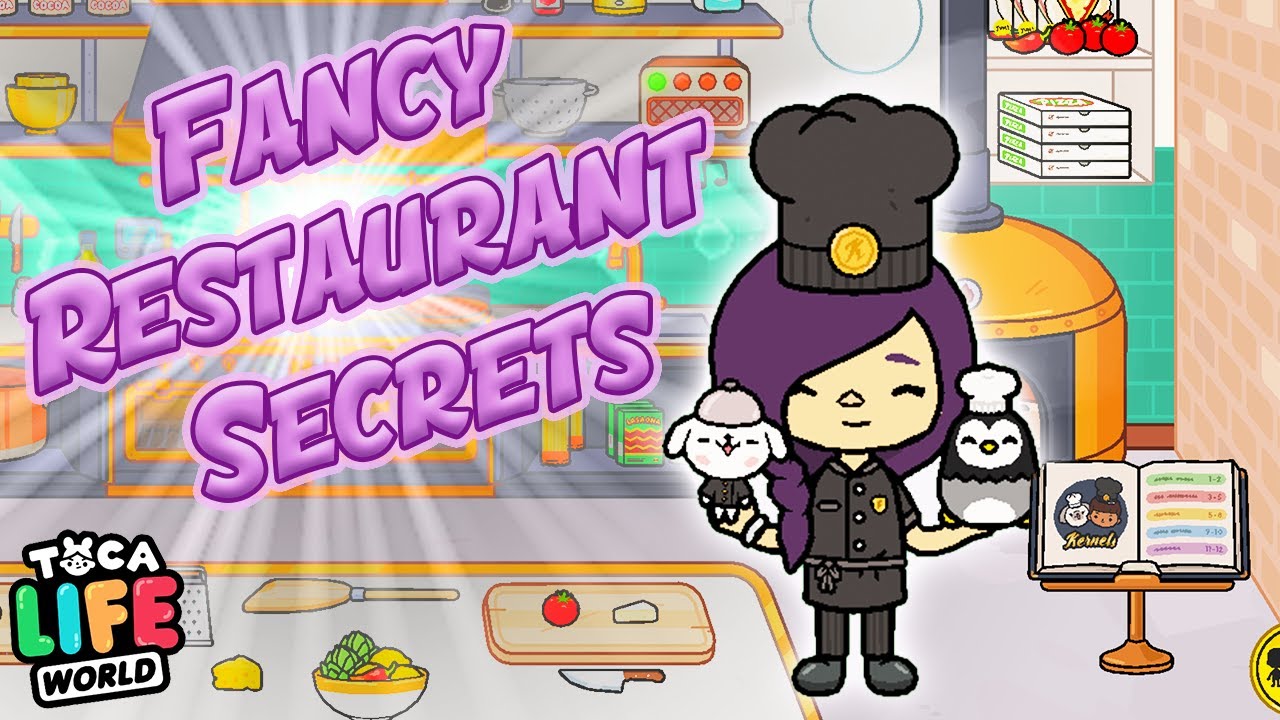 TOCA LIFE WORLD FANCY RESTAURANT SECRETS I Secretos del restaurante ...