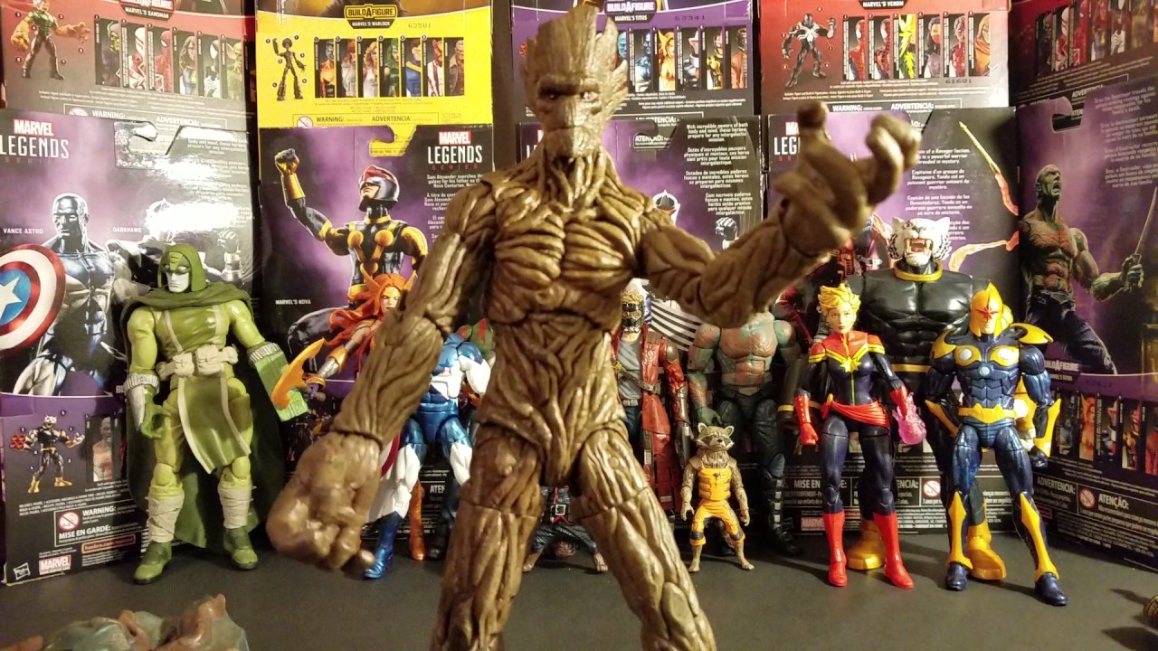 2017 Marvel Select Groot Guardians of the Galaxy - YouTube